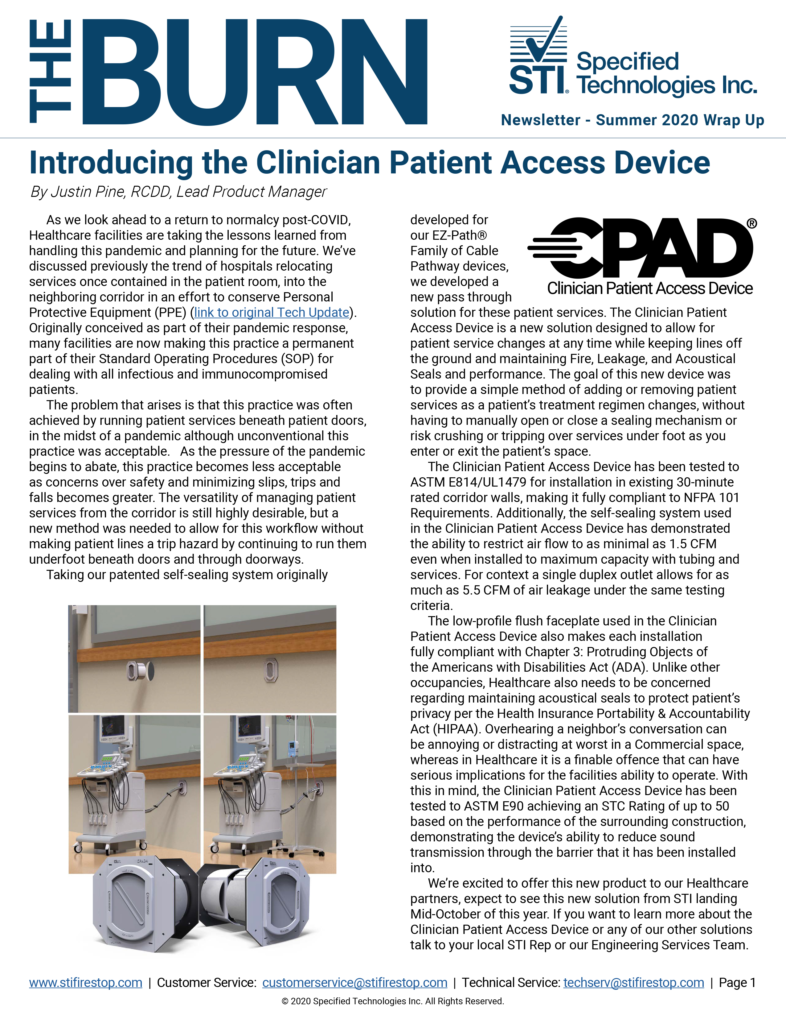 The Burn Newsletter – Summer 2020 Wrap Up