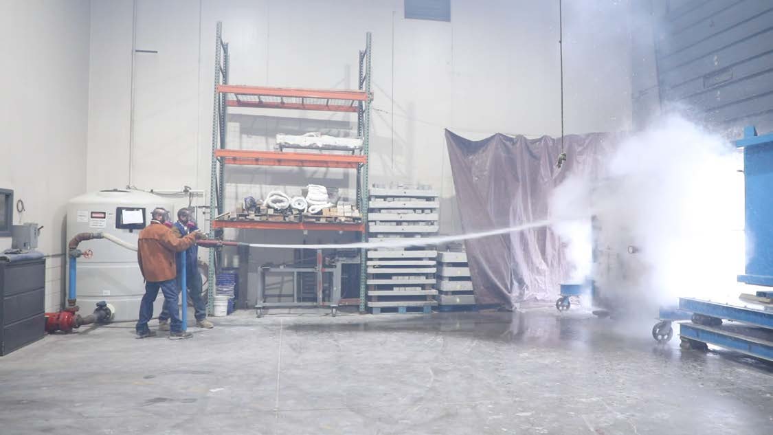 STI Pulls Back the Curtain on Hose Stream Testing