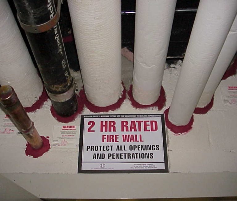 Firestop Marking and Identification