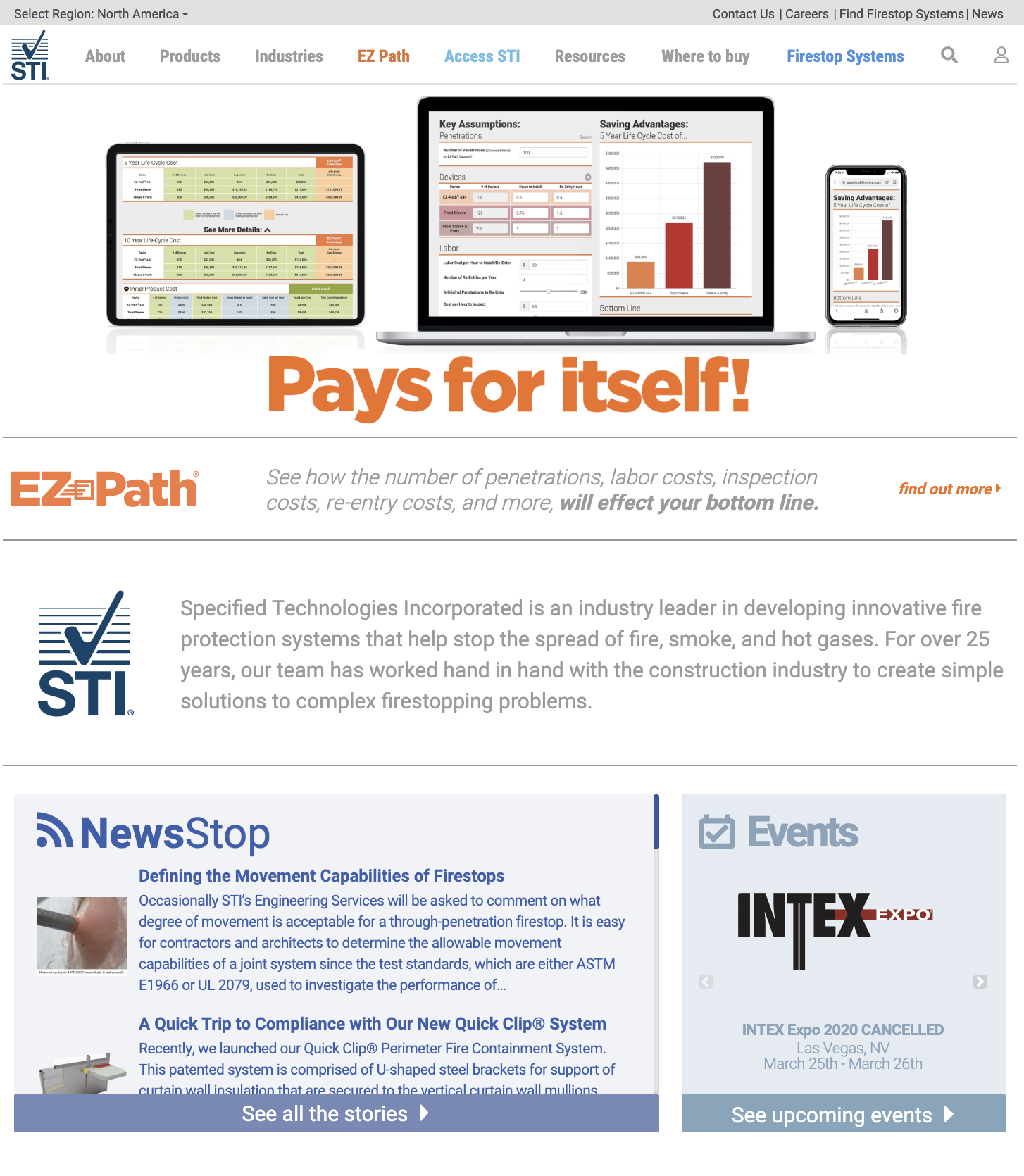 STI Launches Newly Designed Website