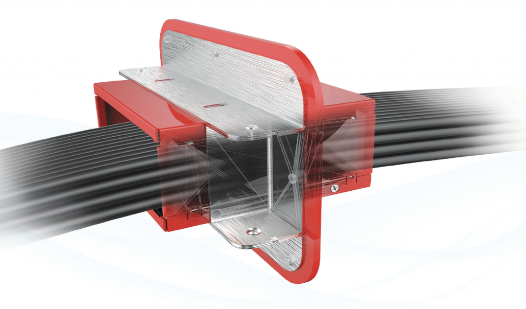 EZ Path Marine Cable Transits Provide Reliable Smoke and Air Sealing