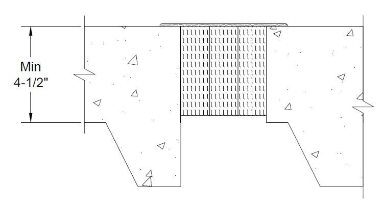 Joint Systems for Fluted Deck Floors