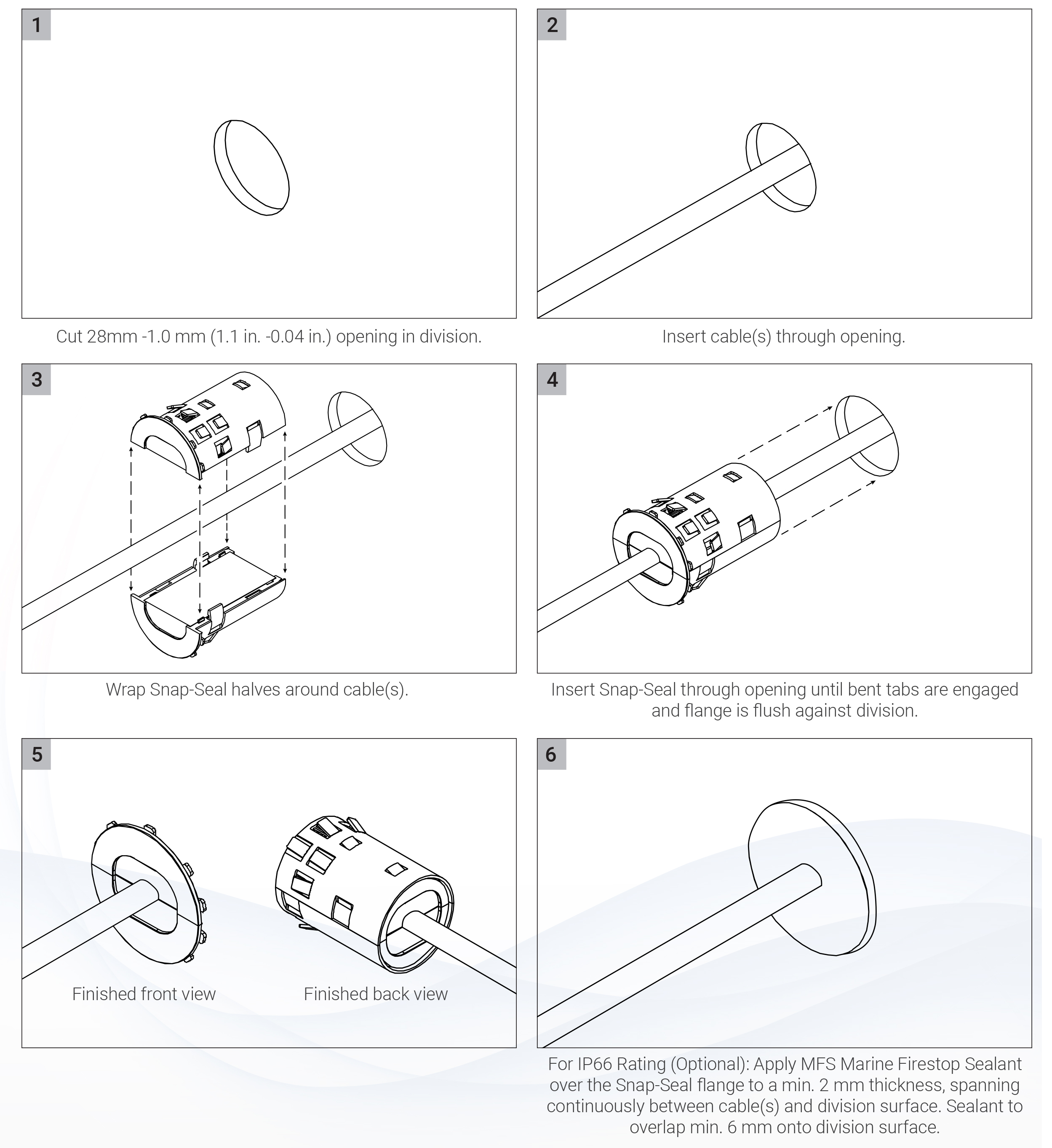 STI Marine Snap-Seal